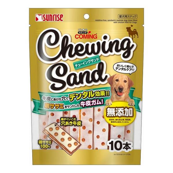 【発売日：2025年03月11日】【商品説明】ワンちゃんの大好きな鶏ササミをたっぷり挟み込んだ、最後まで飽きずにおいしく楽しめる牛皮ガムです。〇原材料(成分)肉類(牛皮、鶏ササミ)〇賞味／使用期限(未開封)18ヶ月※仕入れ元の規定により3か...