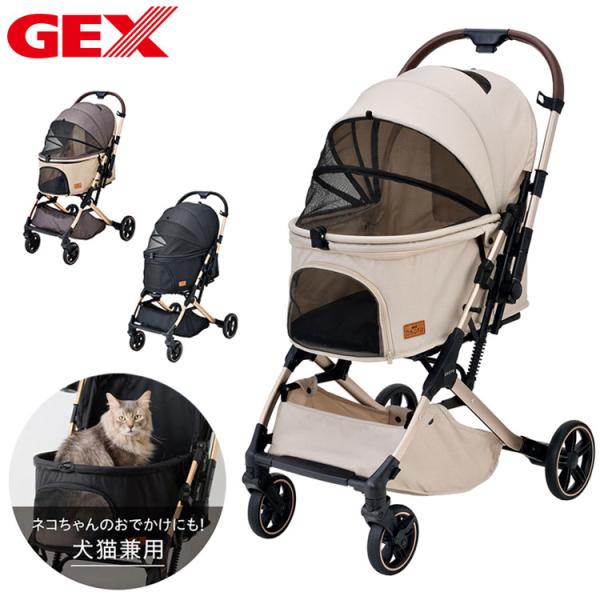 【発売日：2025年10月21日】【商品説明】片手で簡単、コンパクトなサイズに折り畳め、自立。おでかけ先、車への積み込み、玄関での保管もすっきり。ネコちゃんのおでかけにも!犬猫兼用●コンパクト収納でどこでも行ける本体バスケットごとコンパクト...