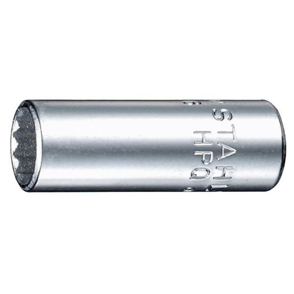 【発売日：2018年01月24日】【商品詳細】●サイズ(”)：1/4●全長(L；mm)：31.8●ソケット部外径(d1；mm)：9.4●差し込み部外径(d2；mm)：10.7●ソケット奥内径(d3；mm)：5.2●ボルト接触部内面奥行き(t...