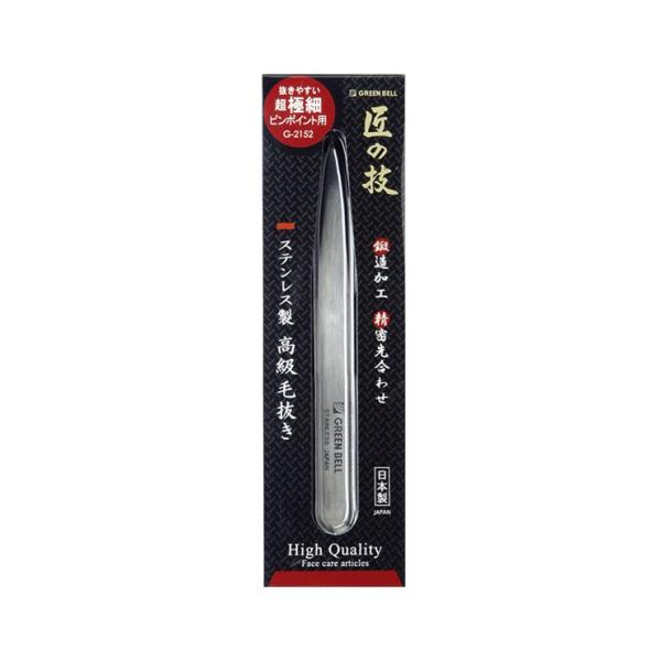 【発売日：2018年06月22日】【商品詳細】●余分な力がいらず、軽く握るだけで抜ける。●ボディの絶妙な厚みの強弱が、しなやかさと強度を生み出す鍛造製法の毛抜きです。●一つ一つ精密に仕上げた先合わせによって、細い毛までもするりと抜くことがで...