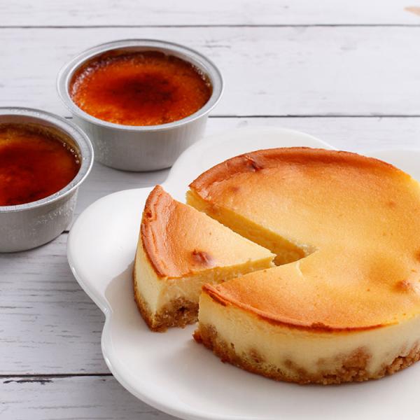 【発売日：2024年06月07日】【商品区分】食品【保存方法】冷凍【メーカー名】株式会社江戸屋【生産国・加工国】日本【賞味期限】製造日より60日【内容量】ベイクドチーズケーキ（4号）×1、あいすプリン×2【注意事項】※本商品は名入れのご対応...