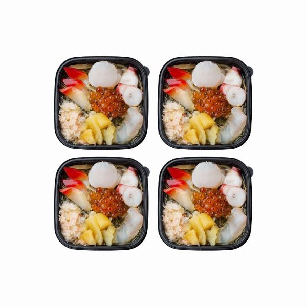 【発売日：2024年09月26日】７種類の海鮮具材をあしらった豪華松前漬けです。個食タイプになっております。【商品区分】食品【保存方法】冷凍【メーカー名】（株）鹿内青果【生産国・加工国】日本【賞味期限】製造日より180日【内容量】七種海鮮松...