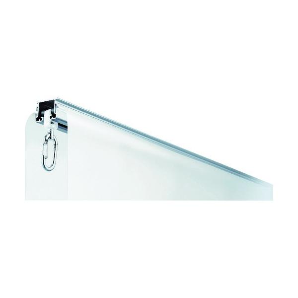 【発売日：2019年04月11日】【商品詳細】●レールとシートのすき間をなくすことで、防じん・防音・防虫機能を高めます。●取り付け場所に応じた多種の部品との使用が可能です。●間仕切りシートの吊り下げ。●クリーンルームのビニールシートの吊り下...