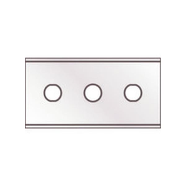 【発売日：2023年12月13日】【商品スペック】特長●交換用の替刃です。●刃は1枚で4か所使用できます。用途●さまざまなフィルム・シートのカットに。仕様●全長(mm)：43●刃厚(mm)：0.2仕様２材質／仕上●合金工具鋼セット内容／付属品注意