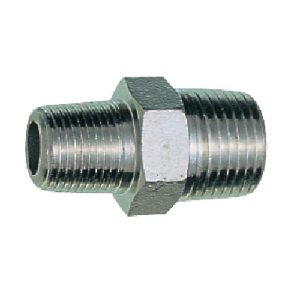 【発売日：2025年05月23日】用途●呼び20おねじと呼び13おねじの接続用。仕様●全長(mm)：45●接続ねじ：R3/4×R1/2材質／仕上●SUS304原産国：中国