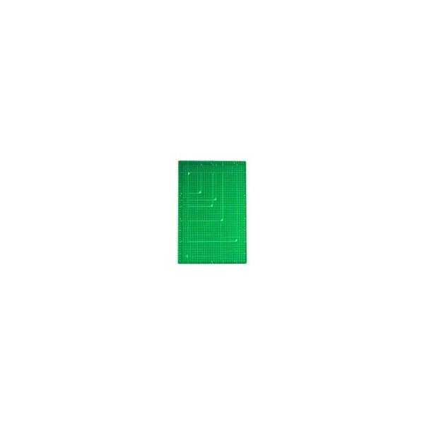 【発売日：2023年09月12日】【商品スペック】特長●長時間の作業も快適な、彩度をおさえたダークトーンカラーです。●ＣＤジャケット用カッティングガイド付です。用途仕様●色：グリーン●規格：Ａ３仕様２●マット●方眼目盛り：５ｍｍ（表面のみ）...