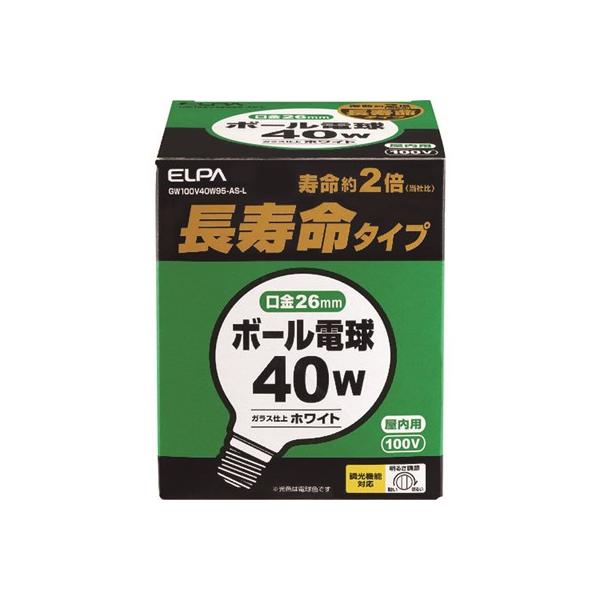 【発売日：2024年04月24日】特長●長寿命タイプです。●調光機能対応です。仕様●明るさ(lm)：420●光源色：電球色●全長(mm)：134●消費電力(W)：40●口金：E26●定格寿命(時間)：約4000●タイプ：ボール球●電圧(V)...