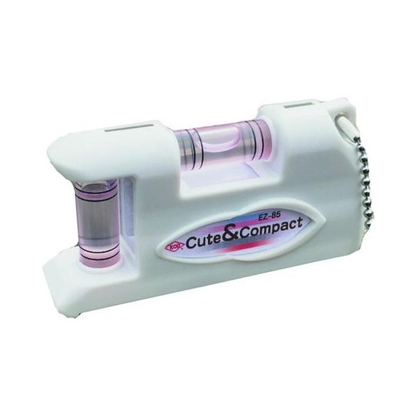 【発売日：2022年06月23日】【商品詳細】●ボールチェーン付で持ち運びに便利です。●簡易作業やDIYに。●マグネット：1ヶ所●感度：0.5mm/m=0.0286°●長さ(mm)：85●色：白●精度：±1.5mm/m＝±0.0859°以内...