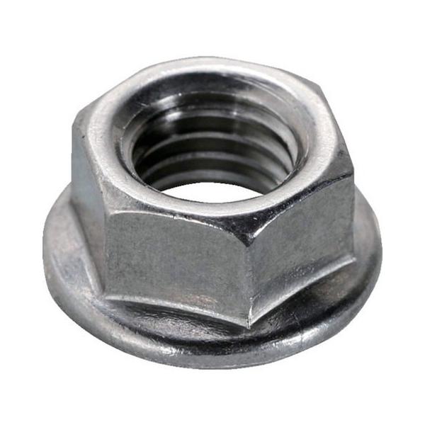 【発売日：2022年06月23日】【商品詳細】●ワッシャー（フランジ）と六角ナットが一体化しているため、緩み止め効果が期待できます。●呼び径：M12×1.75●高さ(mm)：11.0●フランジ径(mm)：24.0●ねじピッチ(mm)：1.7...