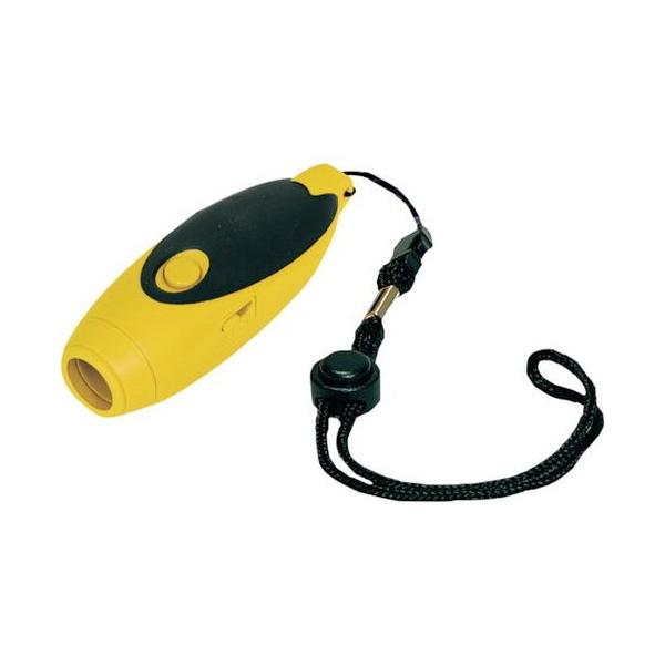 【発売日：2023年09月12日】【商品スペック】特長●３種類の合図音でシーンに合わせて使い分けできます。●ボタンを押して音を鳴らすタイプです。●衛生的にも優れています。用途仕様●色：黄●幅(mm)：33●高さ(mm)：39●全長(mm)：...