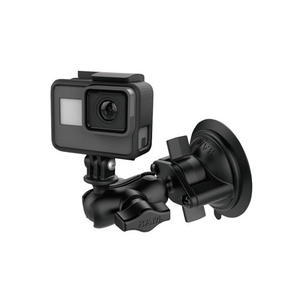 【発売日：2024年04月22日】特長●3.25インチ(82.55mm)のツイストロック付サクションカップベース、アルミ合金製ダブルソケットアーム、そして強化プラスチック製Heroアダプターをセットにしました。●振動に強いRAMボール＆ソケ...
