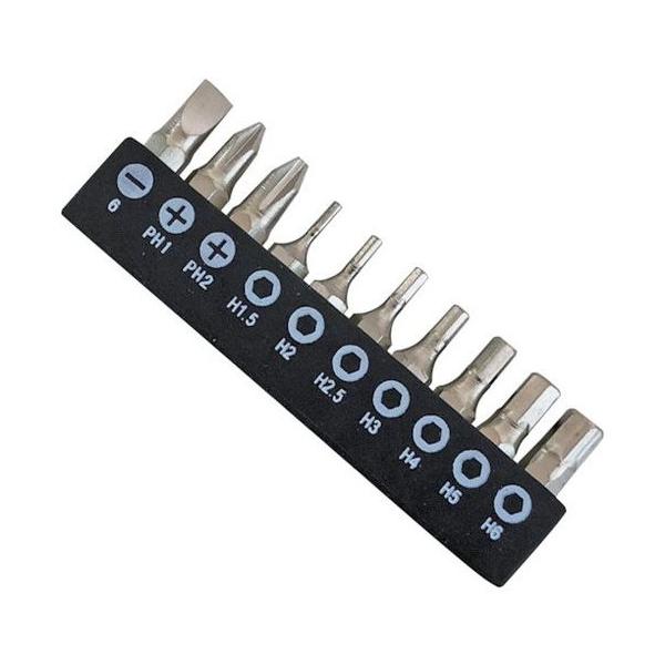 【発売日：2023年09月12日】●ビットはビルド・ビルドMINI・差込角6.35mmの他機種ハンドルに対応しています。●メンテナンスや各機器の調整で活躍するドライバービットと6角レンチビットをセットにしています。用途仕様●セット内容：+1...