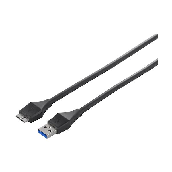 【発売日：2025年05月28日】特長●USB3.0AtomicroBケーブル・USB2.0の10倍以上の5Gbpsの転送速度を実現します。●直感的に挿し方向がわかる!起伏をつけた持ちやすいコネクタです。仕様●長さ(m)：3.0●色：ブラッ...