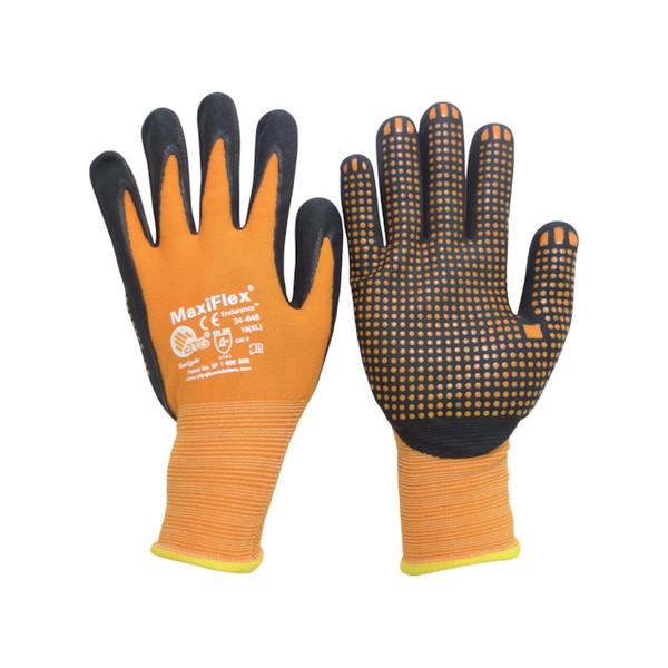 【発売日：2023年12月13日】【商品スペック】特長●滑り止めドット加工をすることにより手袋のコーティング面のクッション性が向上しています。●マイクロカップ加工により安定したグリップ力を発揮し、手の疲労を軽減して安全性を高めます。●皮膚科...