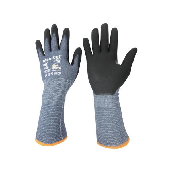 【発売日：2023年12月13日】【商品スペック】特長●マキシカット・ウルトラは、従来のマキシカットの耐切創性に薄さ・快適性・耐久性をさらに高めた耐切創手袋です。●親指と人差し指間の指又を補強することで耐切創性と耐久性を向上させました。●国...