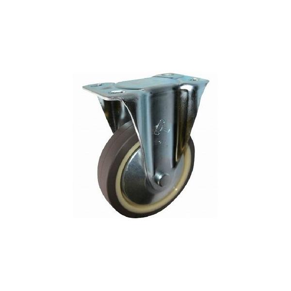 【発売日：2023年05月23日】【商品スペック】■特長・旋回式400S/419Sと併用できる、高品質な固定式大型キャスターです。■用途・重量物運搬用として。■仕様・車輪径D(mm)：100・タイプ：固定式・許容荷重(daN)：100・許容...