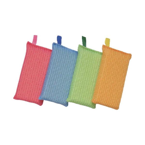 【発売日：2023年11月14日】【商品スペック】特長●HACCP対策としてエリアごとの色分け使用に最適です。●ポリエステル丸糸と偏平糸（フィルム状）の特殊集合糸によって凸凹を出し立体的に編んでいますので汚れをしっかり落とします●女性の手に...