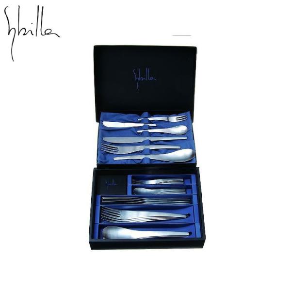 【発売日：2023年11月21日】■商品説明スペインを中心に活動するデザイナー「シビラ」のデザイン性と機能性を両立させたオシャレなカトラリーセットです。シンプルでクセのないデザインが使いやすい。ブレイクタイムにマッチします。揃いのデザインな...