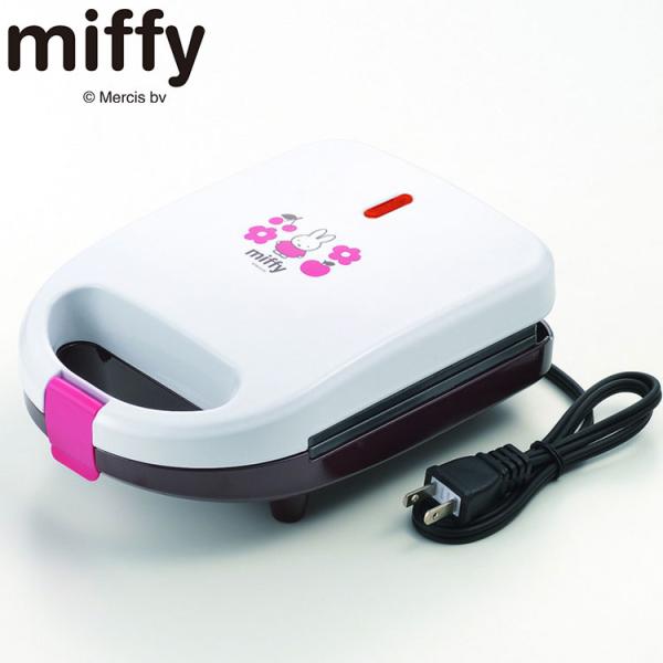 【発売日：2023年11月21日】■商品説明ミッフィーとフルーツやお花を配したキッチン家電。レトロ感とビビッドな明るさを併せ持つピンク×オトナカラーのブラウンで引き締めた華やかさのあるシリーズです。食パンの耳を切らずにそのまま調理ができます...