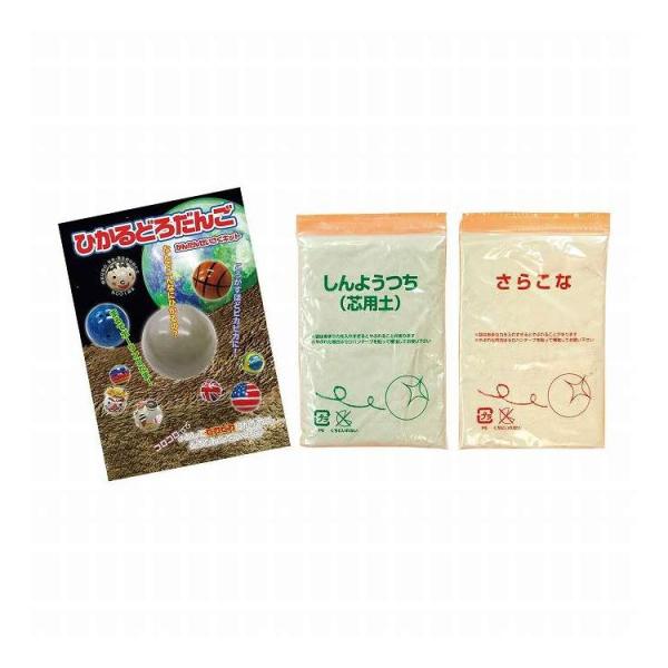 【発売日：2025年08月15日】【商品説明】誰でも気軽に「光る泥団子」を楽しめるキットです。いつまでも壊れずピカピカな泥団子が作れます。直径35mmサイズなら4個程度、全部使えば直径55mm級の超ビッグサイズに!油性ペンで色付けしてデザイ...