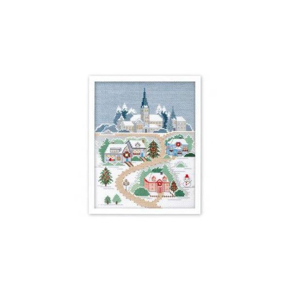 ヨーロッパへの旅の記憶を、季節ごとに表現しました。技法はクロスステッチ。額(W-35)は別売り。技術レベルは上級者向。 製造国:日本 素材・材質:布・ししゅう糸:綿100%クロス針:はがね 商品サイズ:額外径:約縦32×横25.9cm、額内...