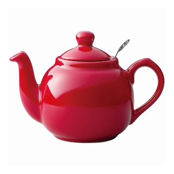 【発売日：2025年01月10日】【商品詳細】ころんとした丸いフォルムが手になじむ、ちょっぴりレトロで素朴な味わいのあるティーポットです。 生産地:中国 現品サイズ・内容:19×11.5×13cm満水時容量約600mlティーポット(ティース...