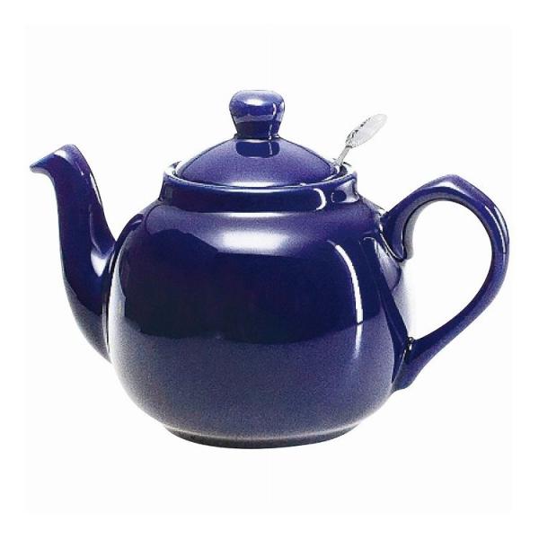 【発売日：2025年01月10日】【商品詳細】ころんとした丸いフォルムが手になじむ、ちょっぴりレトロで素朴な味わいのあるティーポットです。 生産地:中国 現品サイズ・内容:19×11.5×13cm満水時容量約600mlティーポット(ティース...