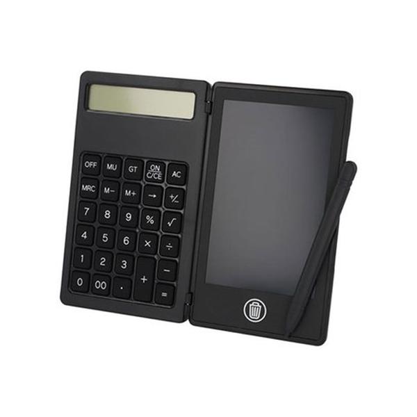 【発売日：2024年11月15日】電卓機能を備えた電子メモパッド!携帯に便利な手帳型!折りたたんでメモを保護!特長電卓機能を備えたコンパクトな電子メモパッドです。筆記可能回数:約50,000回仕様●商品サイズ:展開時…152×8×130mm...