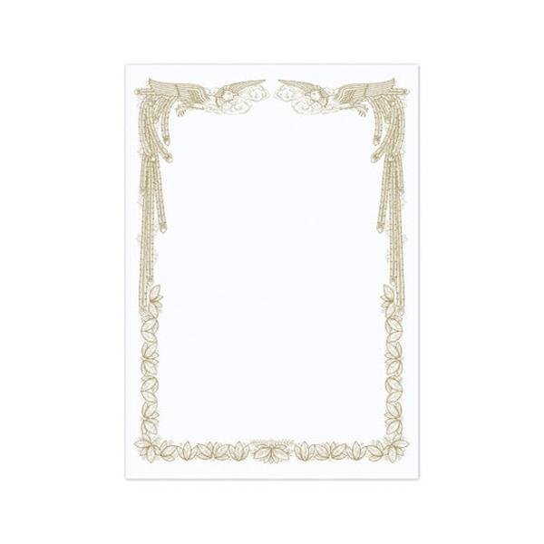 【発売日：2023年09月07日】製品詳細オリジナルの賞状が必要なときに必要なだけ、簡単・きれいに作れる用紙オリジナル賞状が簡単にできる便利な用紙。必要なときに必要な数だけ、リーズナブルに作成できます。表面には、あらかじめ豪華な賞状の枠が金...