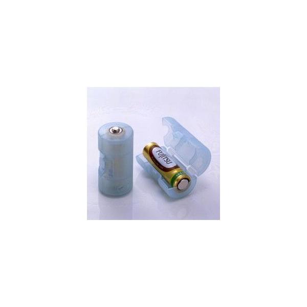 単3乾電池を単2乾電池としてご使用頂けます![仕様]●商品サイズ:φ25×H48mm●商品質量:5g●パッケージサイズ:W150×H100×D25mm●パッケージ質量:16g