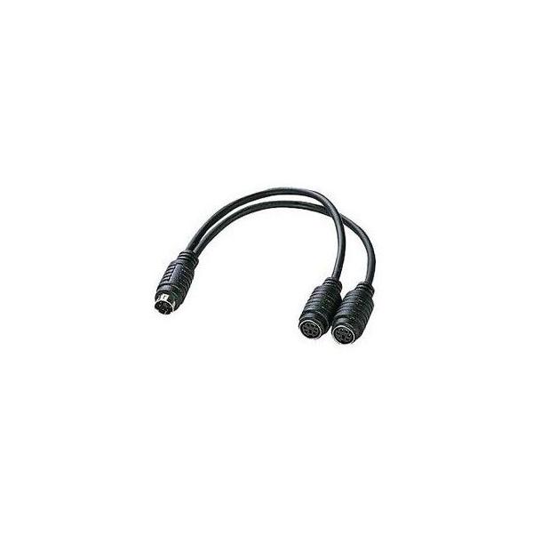 マウス・テンキー共通のPS/2ポート(ミニDIN6pin)を、マウス用・DOS/Vテンキー(NT-DV18シリーズ・DOSV12SV等)用に分配するケーブル。[仕様]■ケーブル長:0.2m■コネクタ形状:ミニDIN6pinオス-ミニDIN6...
