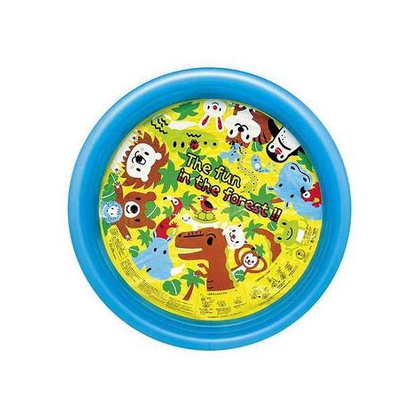 【発売日：2026年05月28日】かわいい動物柄のプールです空気注入・排出がしやすいかんたん空気栓が採用、すばやく膨らませ、後片付けもラクチン●対象年齢:3歳以上●膨らましサイズ:約100×100×30cm●素材:PVC(塩化ビニール樹脂)...