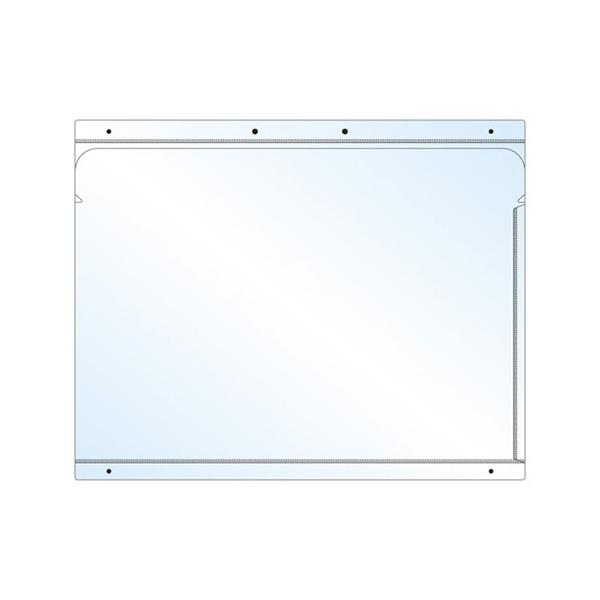 【発売日：2018年03月06日】用紙をキズつけずに押しピンで掲示できます。　大きく開いて出し入れ簡単。　掲示物が見やすいように、高透明ＰＰ使用。