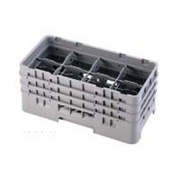 【発売日：2017年02月14日】CAMO（キャンブロ） 8仕切 ステムウェアラック ハーフ 8HS434 IST68434 JANコード 0099511332618●型式:8HS434●仕切り内寸法(mm):102×109●有効深さ(mm...