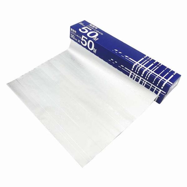 【発売日：2026年02月09日】●箔厚11μm●長さ:50m●片面にシリコン加工とエンボス加工が施されており、油なしでもくっつきにくいです。