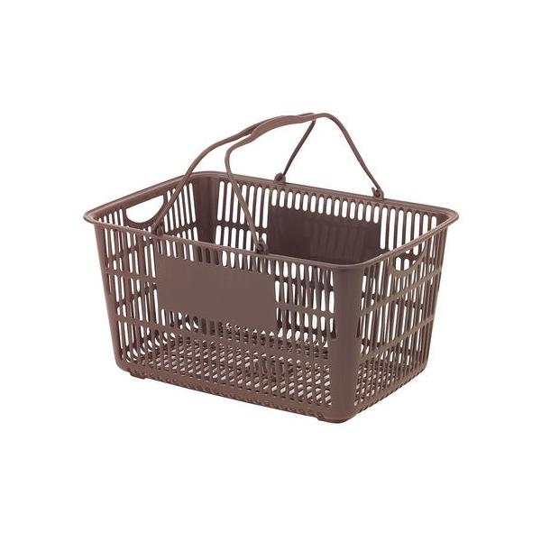 【発売日：2017年02月13日】遠藤商事 ショッピングバスケット U-33 ブラウン ASYF301 JANコード 4905001363610●メーカー品番:U-33●カラー:ブラウン●間口×奥行×高さ(mm):500×360×240●内...