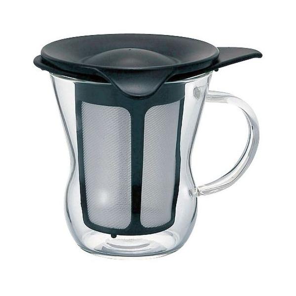 【発売日：2017年02月14日】ハリオ ワンカップティーメーカー OTM-1B ブラック PTI9401 JANコード 4977642340114●メーカー品番:OTM-1B●カラー:ブラック●間口×奥行×高さ(mm):139×103×1...