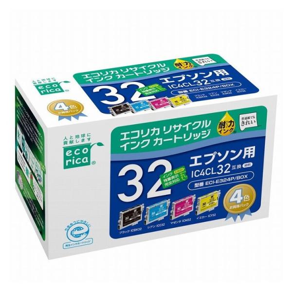 【発売日：2023年10月03日】【商品説明】■IC4CL32 4個パック(ブラック・イエロー・マゼンタ・シアン) ■対応機種:PM-A850/PM-A870/PM-A890/PM-D750/PM-D770/PM-D800/PM-G730/...