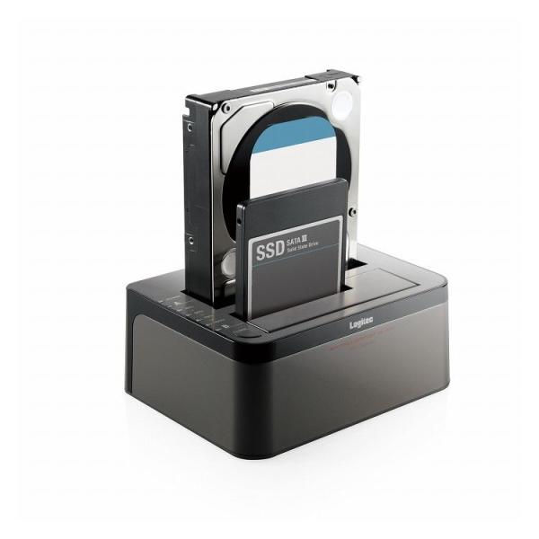 【発売日：2021年07月19日】【商品詳細】LGB-2BDPU3ESは、パソコンなしでハードディスクの丸ごとコピーが可能な2BAYスタンド型HDD/SSDデュプリケーターケースです。 エラースキップ搭載モデルなので不良セクタのあるHDDで...
