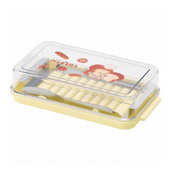 【発売日：2025年09月17日】【商品詳細】市販の200gのブロックバターを一度に20個(約10g)にカット!!お菓子やパンを作るときの分量の目安にも便利です★ケース内に収納できる便利な先割れバターナイフ付き。冷蔵庫保存に便利な乾燥を防ぐ...
