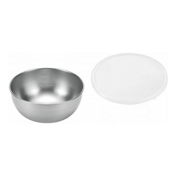 【発売日：2025年11月18日】商品説明●繰り返し使えて中身が見える、保存に便利なシリコン蓋付き。●材質：ボウル15cm／18−8ステンレス、シリコン蓋／シリコーンゴムよこやま