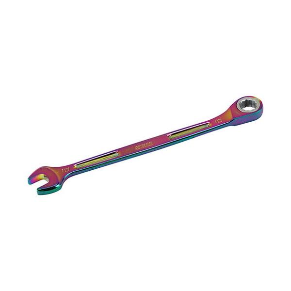 【発売日：2026年01月28日】【用途】●六角ボルト・ナットの締め付け、緩め作業。【商品説明】●虹のように様々な色が調和し、華やかさと鮮やかさが融合した神秘的な美しさが特徴的な虹色チタンコーティングを採用しました。●細やかで滑らかな操作性...