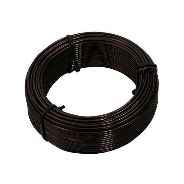 【発売日：2026年01月21日】【用途】●結束。【商品説明】●園芸・工作に加工しやすいアルミ線です。●盆栽用・園芸用・工作用などに使用できます。《スペック》■太さ：2.0mm。■重さ：200g。■長さ：約22m。■カラー：ブロンズ。《材質...