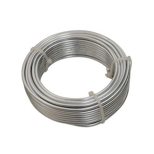 【発売日：2026年01月21日】【用途】●結束。【商品説明】●園芸・工作に加工しやすいアルミ線です。●盆栽用・園芸用・工作用などに使用できます。《スペック》■太さ：3.0mm。■重さ：200g。■長さ：約10m。■カラー：白(アルミ色)。...