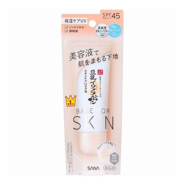 【発売日：2026年03月31日】【商品詳細】豆乳のスキンケアＵＶ下地。低刺激＆ノンケミカル※１。ＳＰＦ４５ＰＡ＋＋＋。酸化亜鉛フリー。※１：紫外線吸収材不使用。商品区分:化粧品メーカー名:常盤薬品工業生産国・加工国:日本内容量:50G