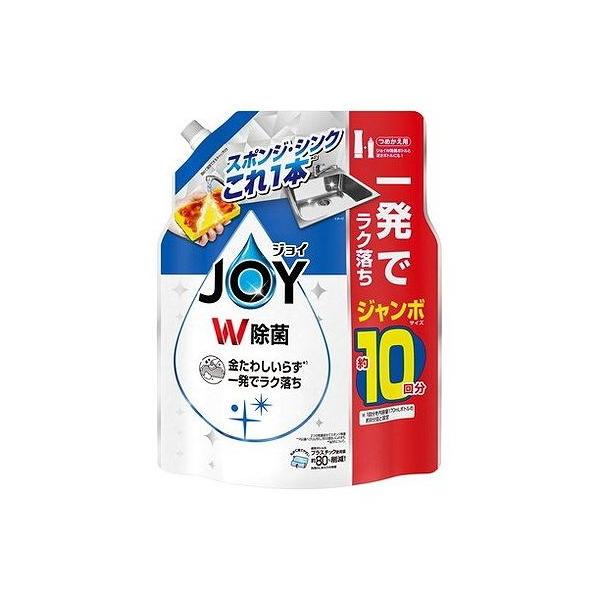 【発売日：2025年03月13日】【商品詳細】ジョイが更に成分アップグレードに成功し、高い洗浄力と消臭力の両立を実現！食器洗いの中で一つの大きな悩みである頑固なニオイを伴う焦げ付き汚れも、ジョイの洗浄＋消臭力で一発洗浄。二度洗いを防止するこ...
