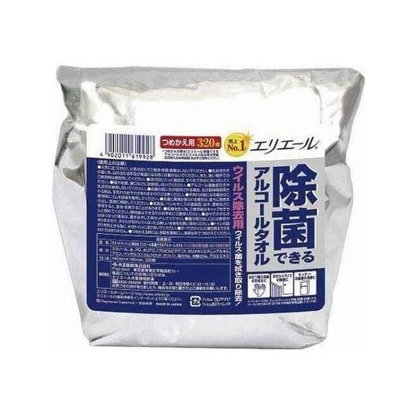 【発売日：2022年03月18日】【商品説明】●アルコールとポリアミノプロピルビグアニド配合。拭くだけで簡単にウイルス・菌を除去。●ウイルス除去用。●９９．９９％除菌。●アロエエキス配合。●たっぷり使える大容量３２０枚。●経済的なつめかえ用...