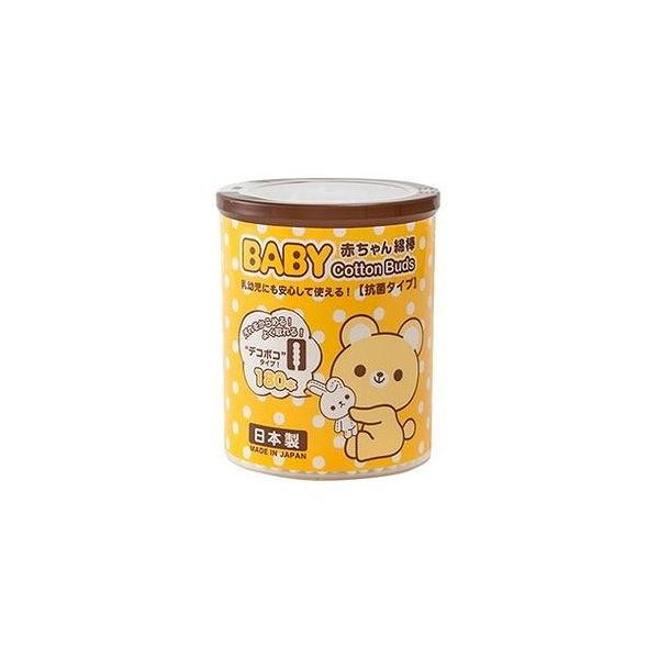 【発売日：2025年03月13日】【商品詳細】「デコボコ」型です。溝で汚れをキャッチするので耳掃除にピッタリです。おだんごのような形状で、かわいい赤ちゃんの耳アカをキャッチします。メーカー名:山洋生産国:日本内容量:180本
