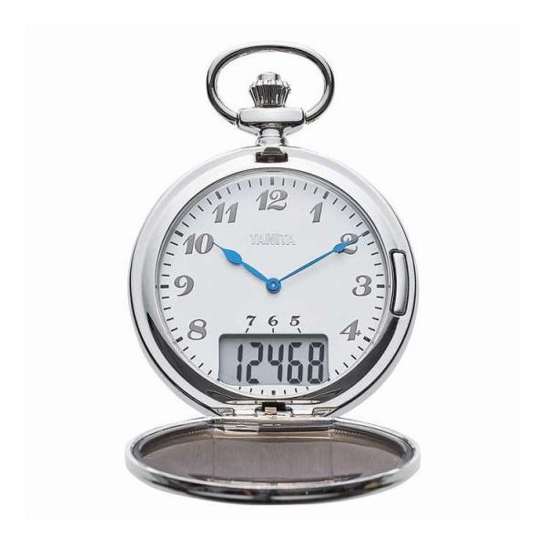 【発売日：2026年01月29日】大切な写真やメッセージなどを入れ、持ち歩ける。大切な人や思い出を持ち歩く懐中時計の内側に、思い出の写真やメッセージなどを入れることができ、贈り物におすすめです。懐中時計をモチーフにした歩数計アナログ時計の文...