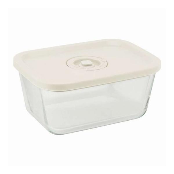 【発売日：2026年01月29日】別売の専用製品で吸引+密封して鮮度長持ち!つくりおきの料理をそのまま食卓へ器としても使えるキャニスター保存開始日や期限日を設定できる日付目盛り付き!電子レンジ対応※加熱時は必ずふたをはずしてからご使用くださ...